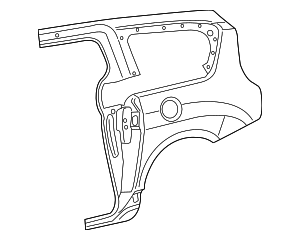 2017-2020 Chrysler Panel-Body Side Aperture Outer - Driver's Side (LH ...