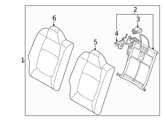 2021-2023 Kia Seltos Latch Assembly 89490-Q5000 | TascaParts.com