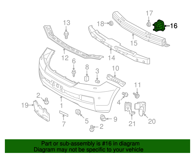 52026-60031 - Mount Bracket - 2008-2021 Toyota Land Cruiser | OEM ...