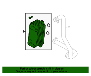 Genuine OEM Trans Cooler Part# LR086283 Fits 2014-2018 Land Rover: Up ...