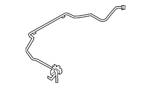 2013-2016 Ford Fusion Engine Coolant Reservoir Hose DG9Z-8A365-E | OEM ...