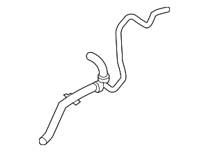 2013-2020 Ford Radiator Coolant Hose DS7Z-8286-A | TascaParts.com