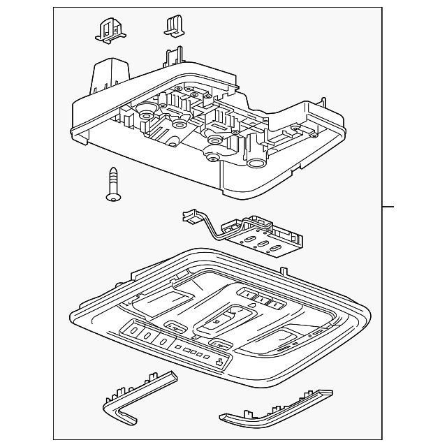 2019-2021 GM Console Assembly 84815849 | GMPartsDirect.com