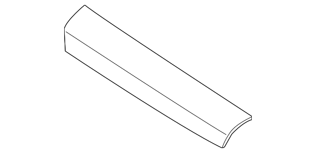 906-888-02-73 - Chrome Strip 2010-2013 Mercedes-Benz | Mercedes-Benz ...