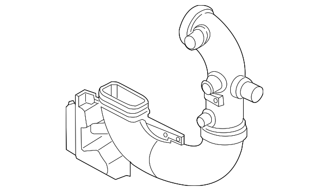 2012-2017 Kia Rio Inlet Tube 28212 1W150 | OEM Parts Online