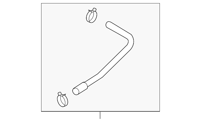 26710-2B601 - Breather Tube 2012-2019 Kia Rio | Kia.Parts Store