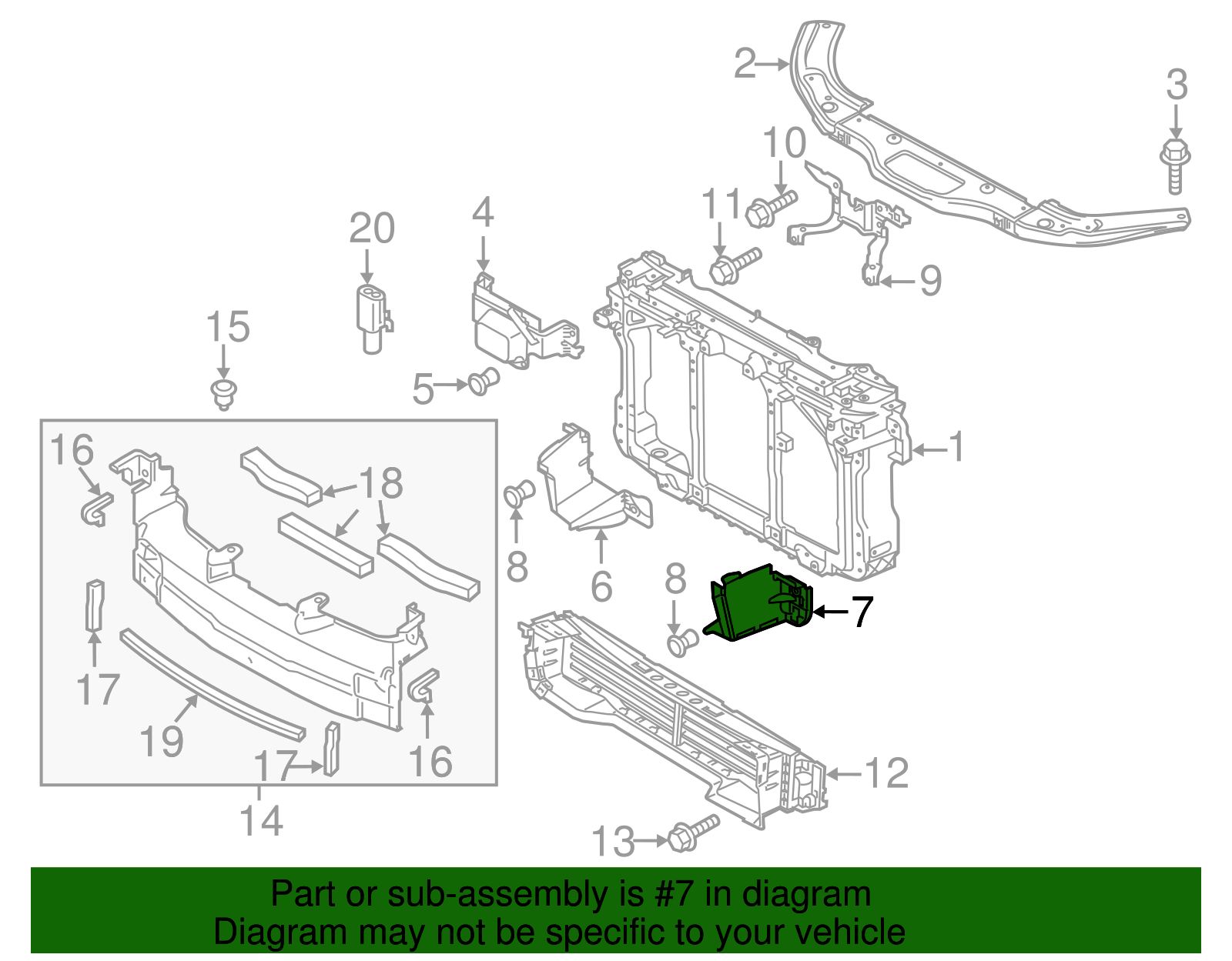 B63B-50-1V1 - Lower Plate 2017-2018 Mazda 3 | Mazda Parts Connect