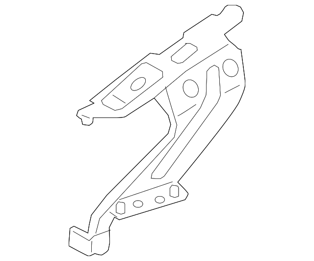 2021-2023 Audi Fender Bracket 4K8-821-131-A | Audi USA Parts
