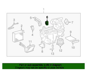 Genuine Toyota Resistor part# 87138-02080 for 2003-2008 Toyota ...