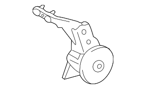 12371-0A060 - Rear Mount - 2004-2006 Lexus RX330 | My L Parts