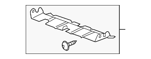 2011-2014 GM Radiator Support Baffle 20945231 GM | GMPartsDirect.com