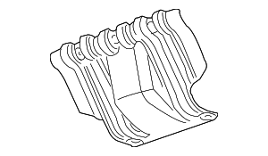 2011-2019 GM Engine Splash Shield 84061009 GM | GMPartsDirect.com