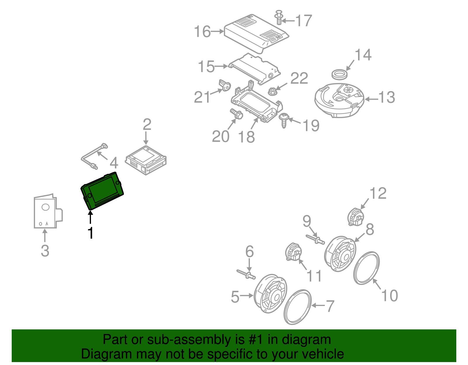 3CN-035-869-D - GPS Navigation System 2023-2024 Volkswagen | AutoNation Parts