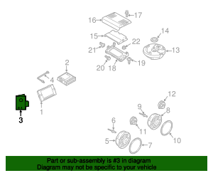 2019-2022 Volkswagen Tiguan Memory Card 5NA-919-866-E | OEM Parts Online