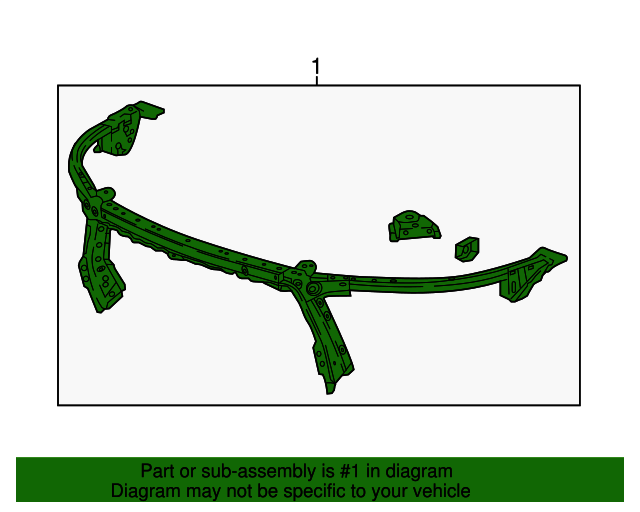 84462767 GM Upper Tie Bar | GM Parts Store
