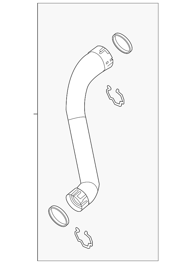 2020-2023 Cadillac Charge Air Cooler Outlet Air Tube 84009657 ...