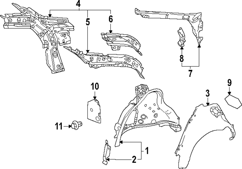 Sealing Strip - 2023-2024 Toyota (65675-47010) | Toyota of El Cajon Parts