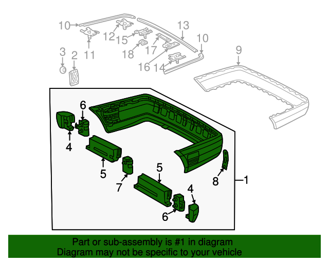 202-880-10-71-67 - Bumper Cover 1994-1997 Mercedes-Benz | Mercedes-Benz ...