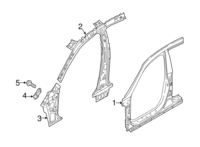 71110-A8A70 - Aperture Panel 2019-2020 Kia Optima | Kia.Parts Store