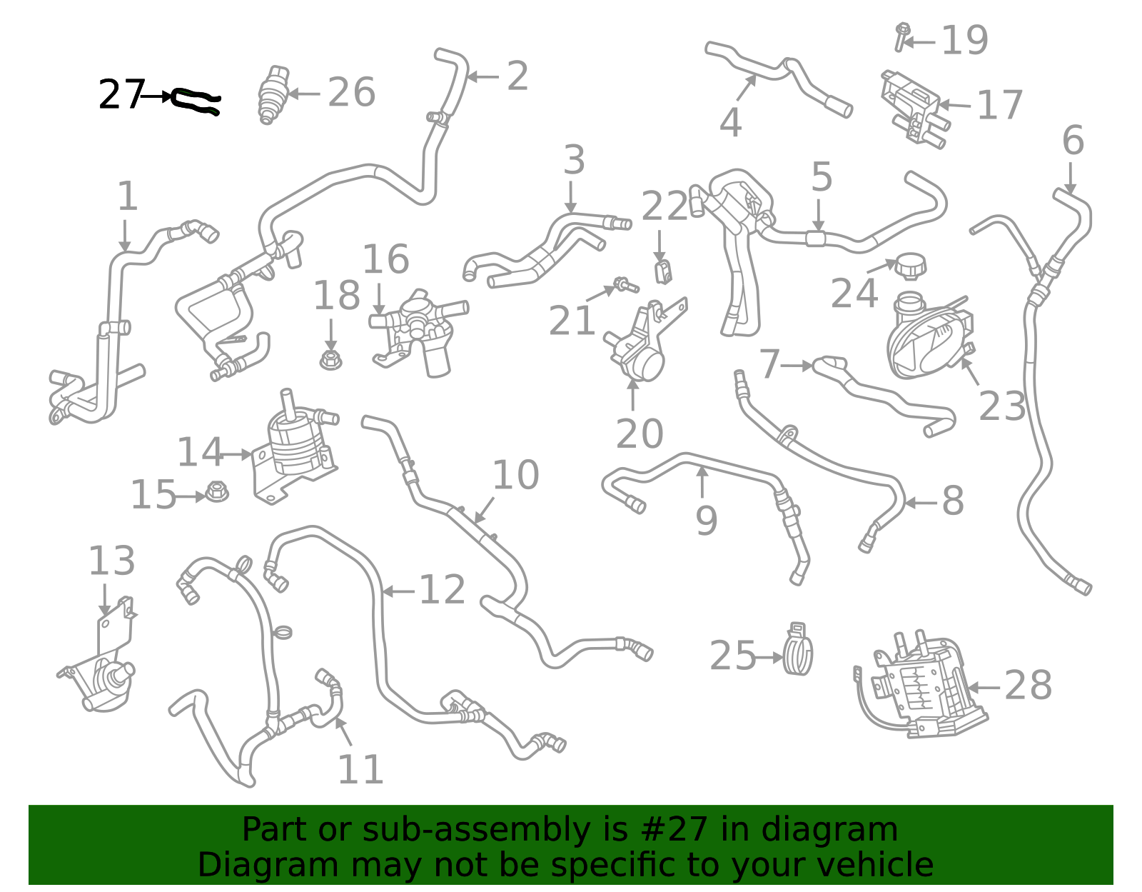 W703355-S439 - Temp Sensor Retainer 2021-2024 Ford | AutoNation Parts
