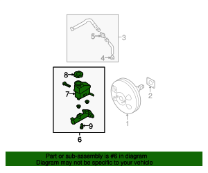 2009-2012 Hyundai Elantra Master Cylinder 58510-2L500--DS | OEM Parts ...
