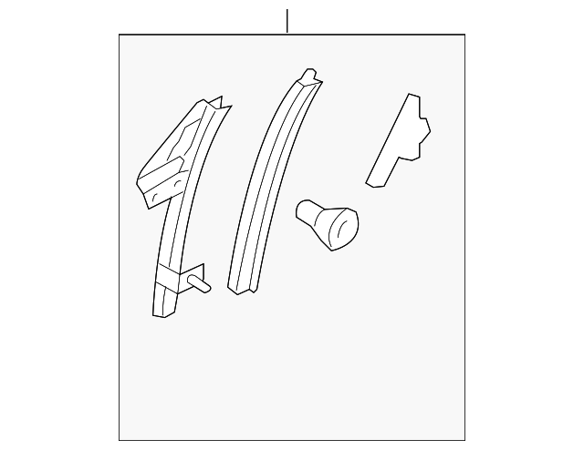 2009-2020 Nissan 370Z Corner Support 80231-1EA0A | Coulter Nissan Parts