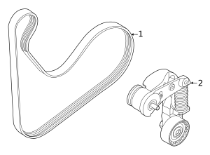 2020-2023 Hyundai Sonata Serpentine Tensioner 25280-2M810 | OEM Parts ...