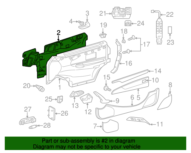 215-720-01-78 - Water Shield - 2000-2006 Mercedes-Benz ...