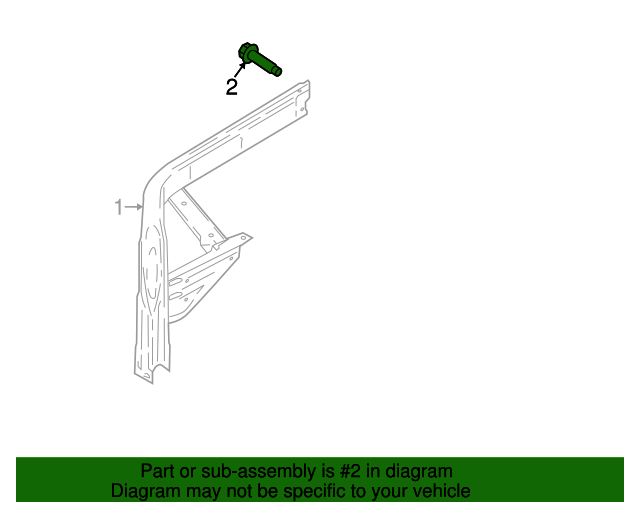 2015-2023 Ford Upper Rail Assembly Bolt W717793-S439 | OEM Parts Online