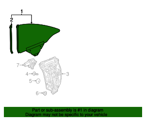 217-670-01-10-65 - Crank Window Mercedes-Benz USA Parts