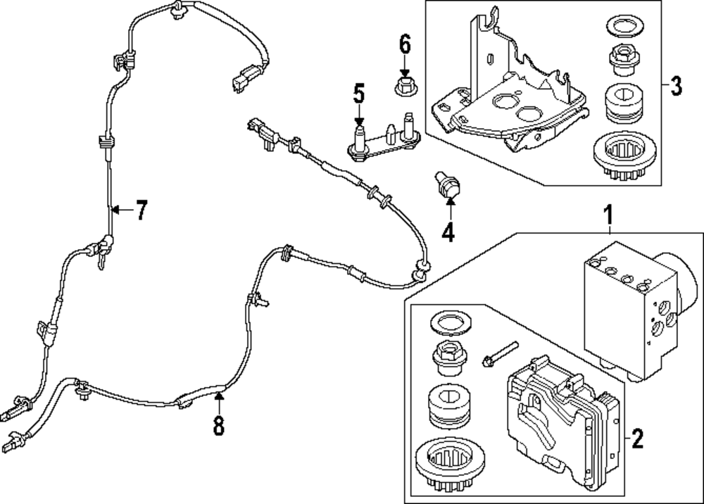 PC3Z-2C304-A - Mount Bracket 2023-2024 Ford | Big 3 Auto Parts