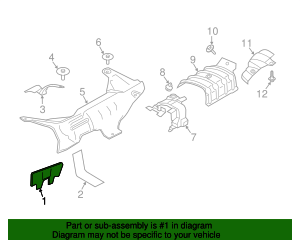 FL3Z-6775-E - Front Shield 2015-2024 Ford | Ford OEM Parts Direct