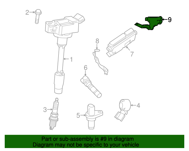 2016-2022 Toyota Engine Control Module (ECM) Bracket 89668-47050 ...
