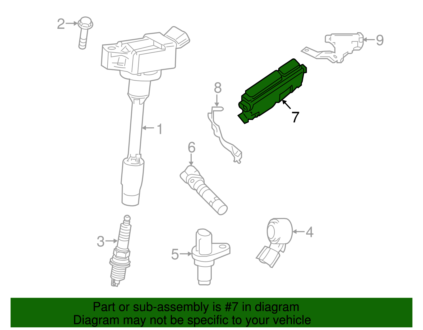 89661-47D21 - 2021-2022 Toyota - Engine Control Module (ECM) | Toyota ...