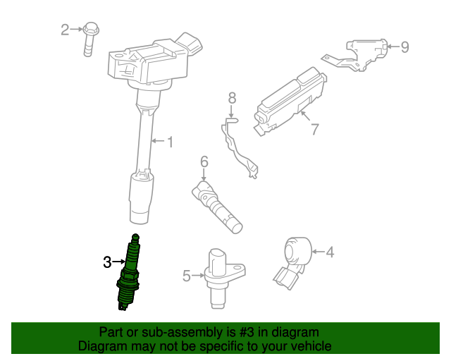 90919-01298 - Spark Plug - 2016-2024 Toyota | OEM Genuine Toyota Parts
