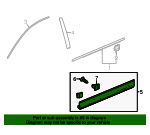 75332-T0A-A01 - Lower Molding 2012-2016 Honda CR-V | Honda Parts Online