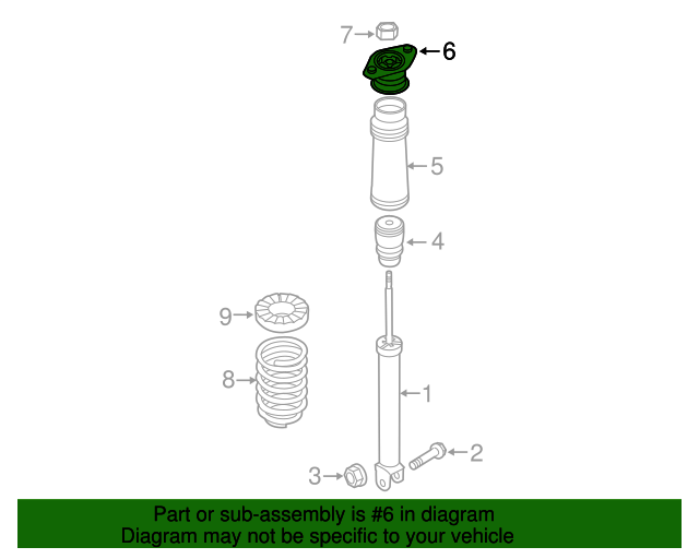 2011-2013 Kia Sportage Bracket Shock Absorb 55330 2S150 | TascaParts.com