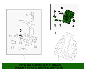 2004-2005 Cadillac XLR Body Control Module 15286124 | GM Parts Center