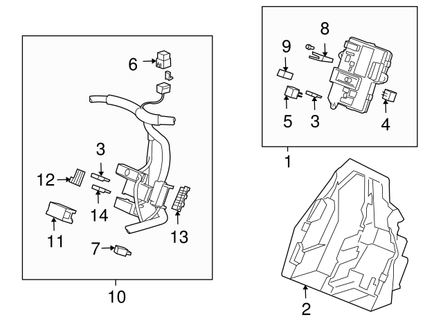 2004-2005 Cadillac XLR Body Control Module 15286124 | GM Parts Center
