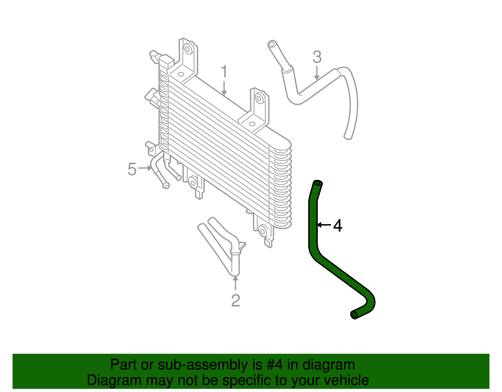 2008-2012 Nissan Pathfinder Hose 21635-ZS20A | Temecula Nissan Parts