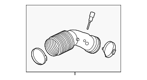 2019-2020 Ram Intake Duct 68321036AB | TascaParts.com