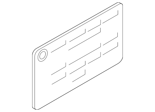 71-21-7-160-340 - Info Label - 2006-2013 BMW | Wholesale BMW Parts ...