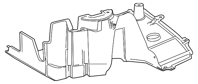 58398-62010 - Under Cover 2016-2020 Toyota Mirai | Longo Toyota Parts