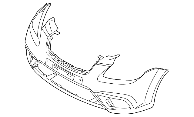 86511-1G600 - Bumper Cover 2010-2011 Kia | Kia.Parts Store