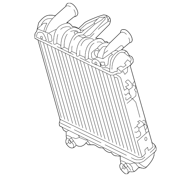 2018-2022 Audi Auxiliary Radiator 8W0-121-218 | Audi USA Parts