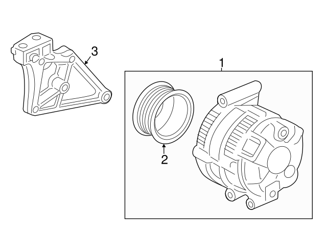 11910-RX0-A00 - Alternator Bracket 2013 Acura ILX | AutoNation Parts