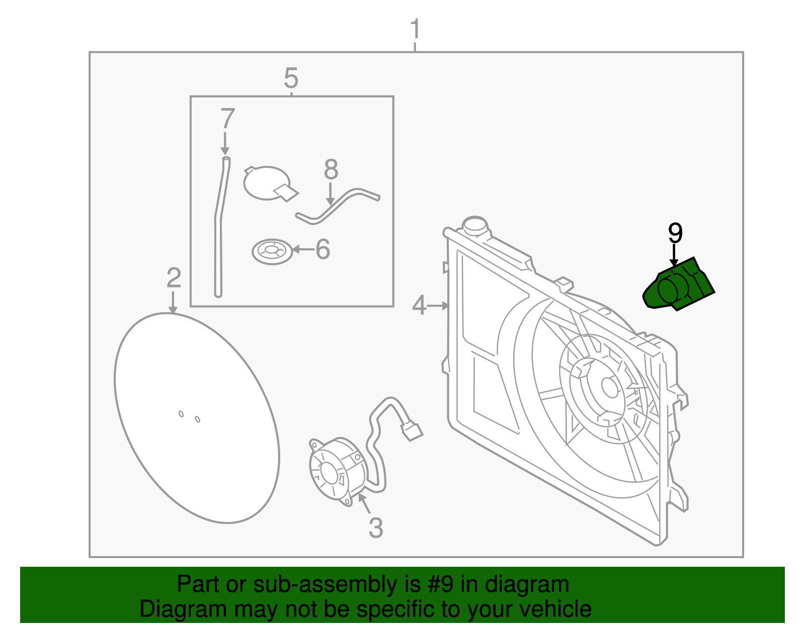 2018-2023 Kia Rio Fan Module 25385-F9000 | QuirkParts