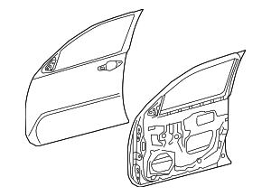 2016-2023 Toyota Tacoma Door Shell 67001-04210 | Toyota Parts Center