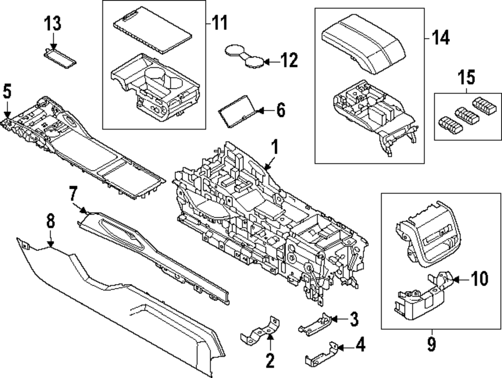 2024-2025 Lincoln Nautilus Lower Panel R2TZ-78045E24-BA | OEM Parts Online