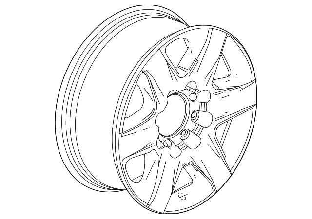 84428945 GM 18 Wheels, Multi-Spoke Gloss Black | GM Parts Store